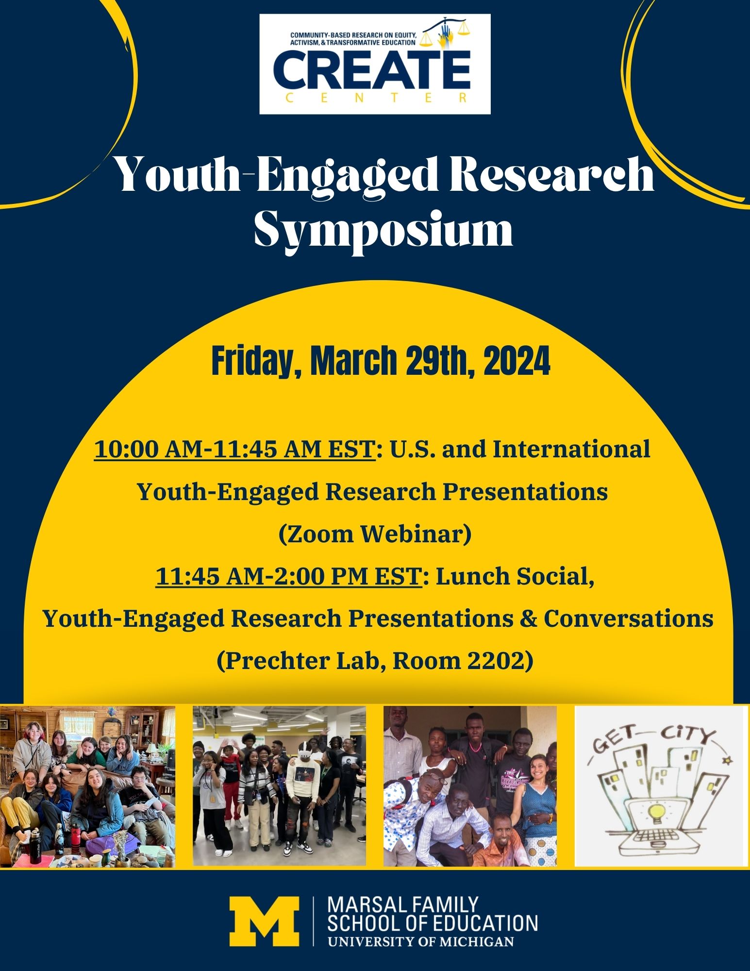 Youth-Engaged Research Symposium – CREATE